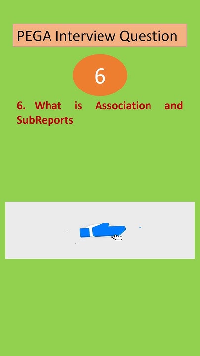 question - 6 pega interview questions #pega #RD #Reportdefinition # ...