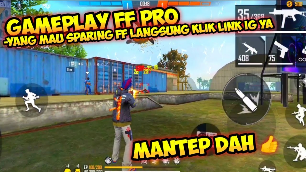 GAMEPLAY FF PRO PLAYER - YouTube