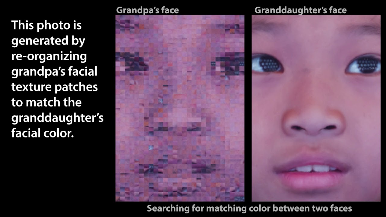 Finding Matching Facial Colors Between Two Faces - YouTube
