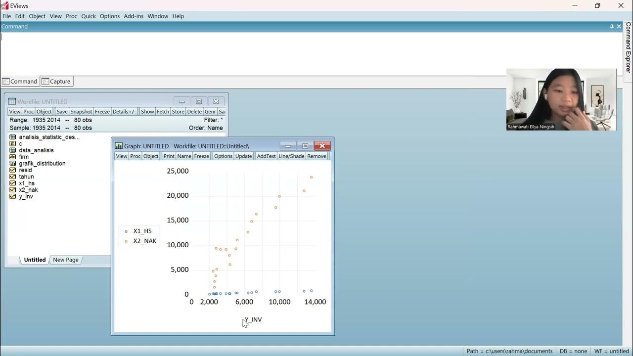 Tutorial Penggunaan Aplikasi Eviews Version 13 - YouTube
