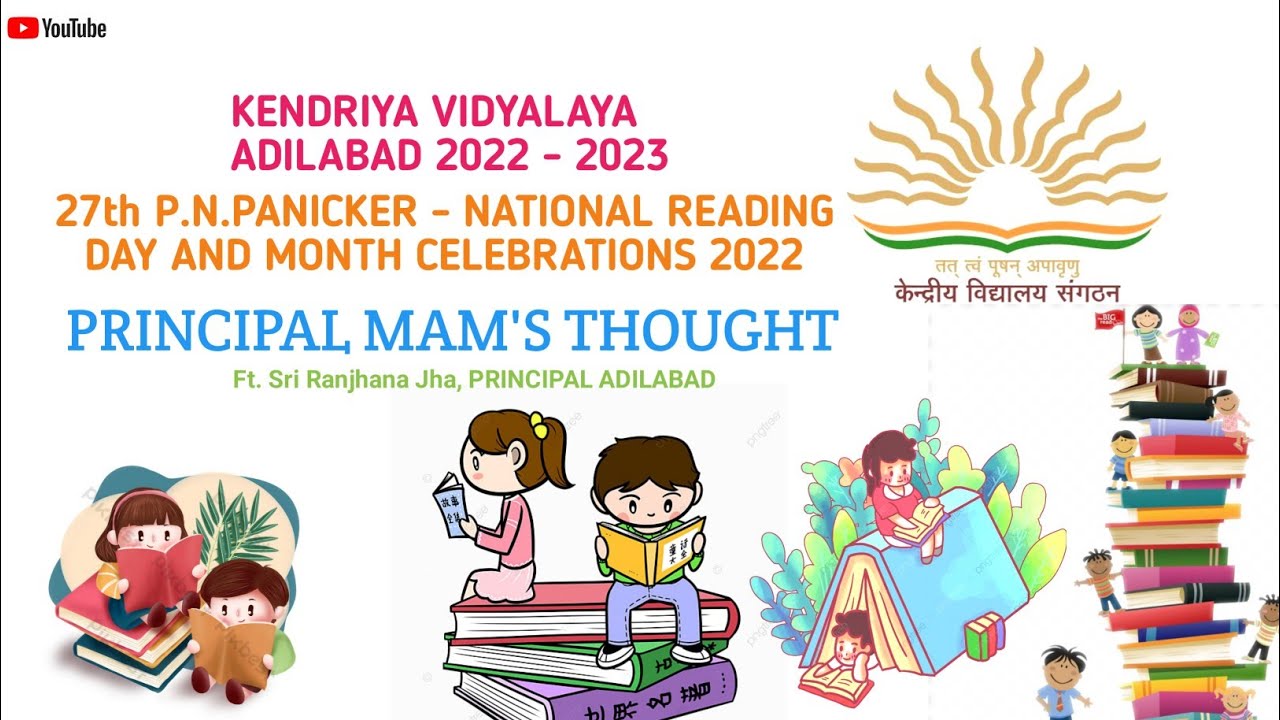 27th P.N.PANICKER - NATIONAL READING DAY AND MONTH CELEBRATIONS 2022 ...