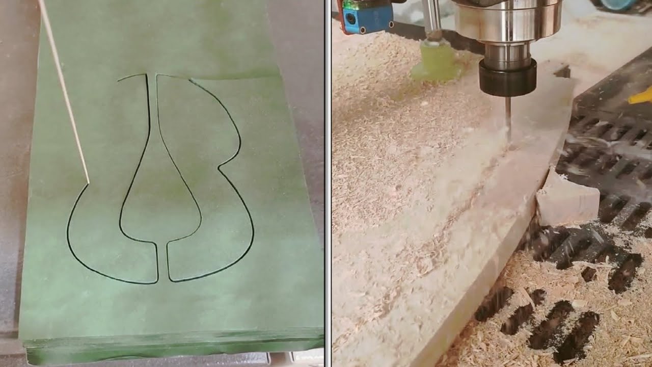MC board wood material cut - YouTube