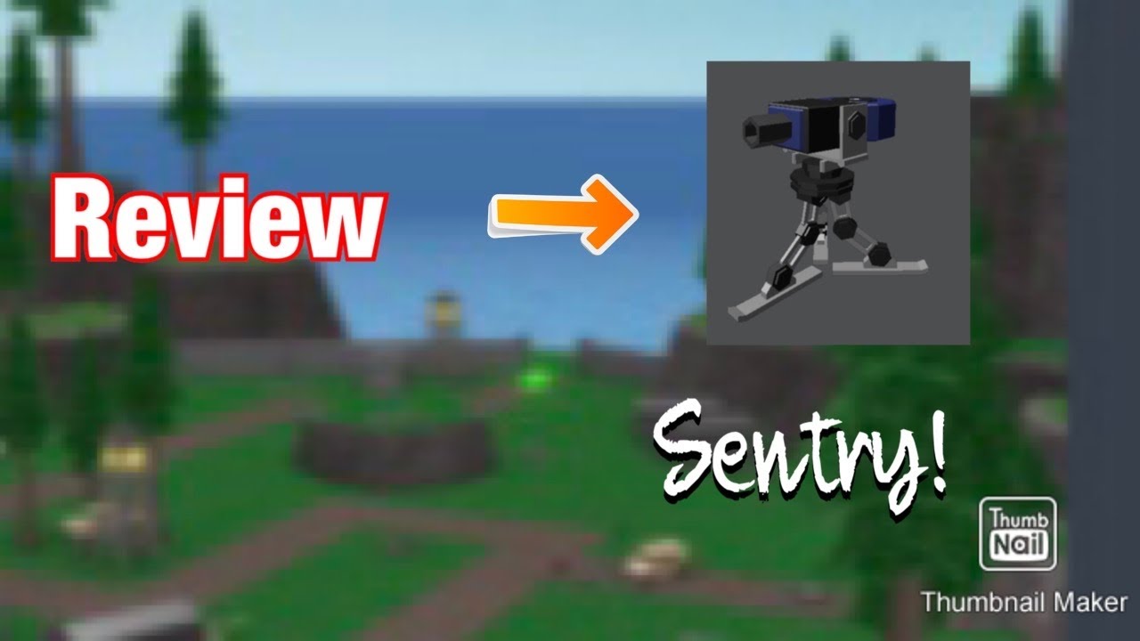 รีวิว ตัว sentry roblox แมพ tower defense simulater (แนะนำให้ใช้หูฟัง ...