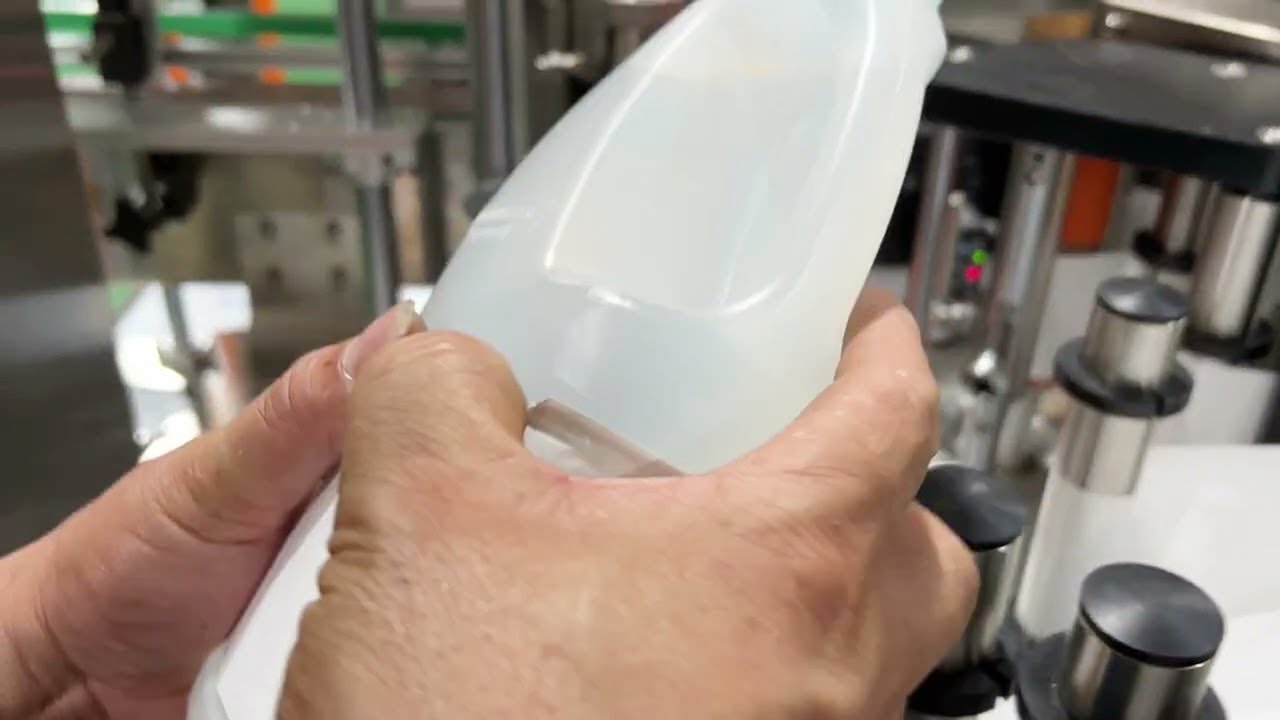 Tutorial how to adjust labeling postion for OPP labels applicator ...