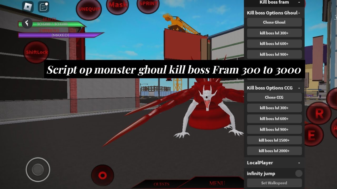Script monster ghoul Mrbacon is back real ️ - YouTube