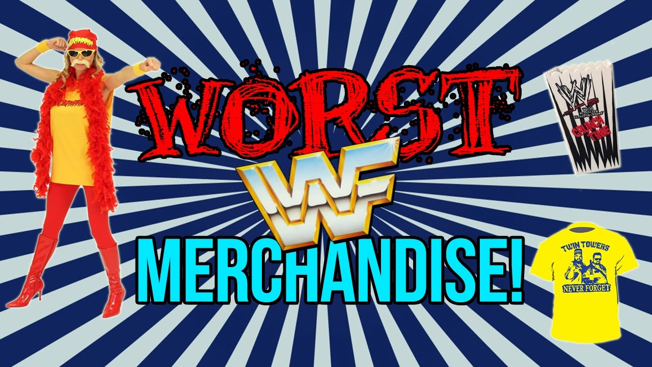 15 of WWF's WORST Merchandise Ever! - YouTube