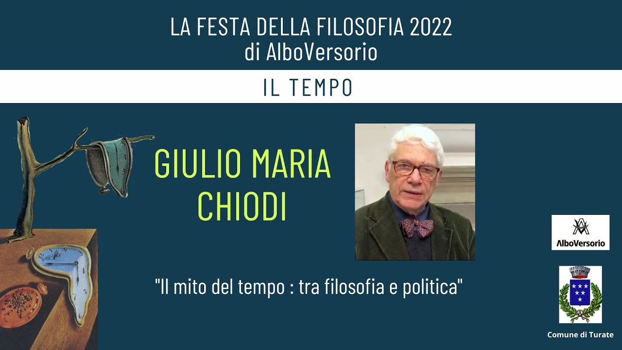 GIULIO MARIA CHIODI - Festa della filosofia 2022 - YouTube