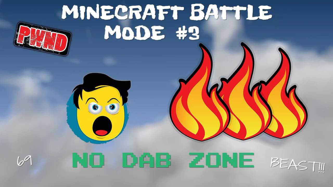 MINECRAFT BATTLE MODE #3 - YouTube