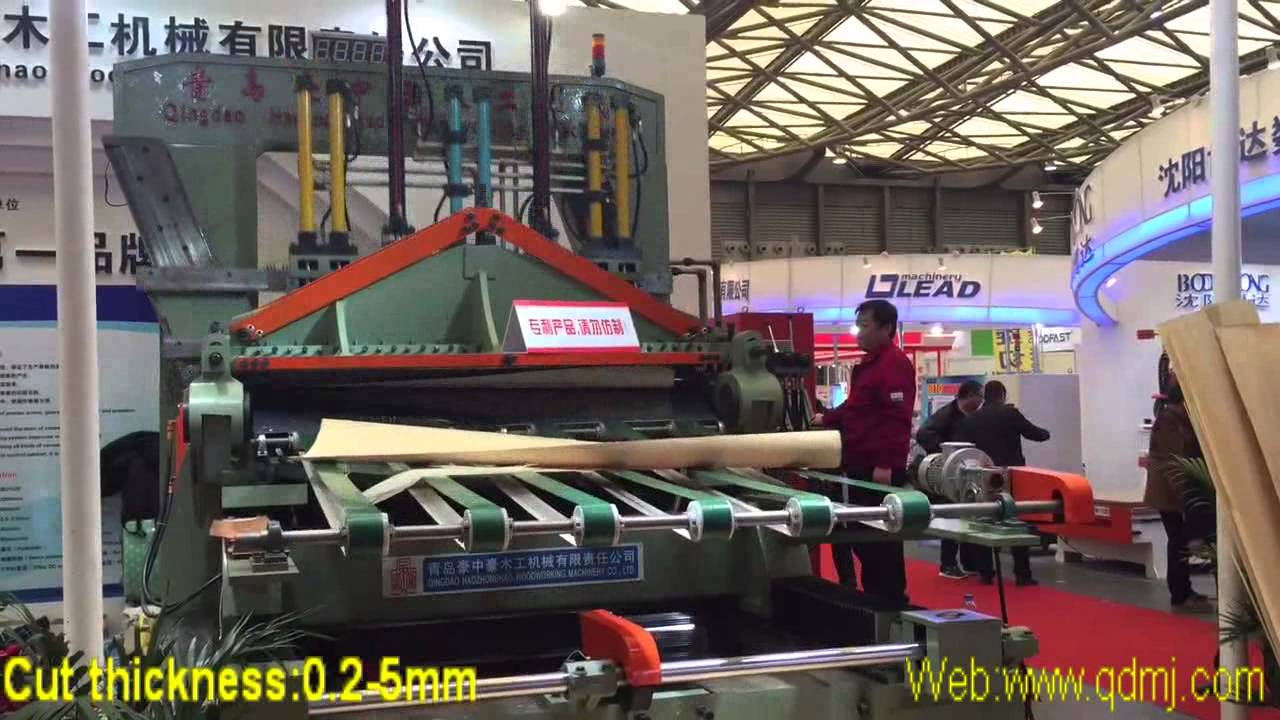1326T Veneer slicer machine -Haozhonghao Quality Woodworking Machinery ...