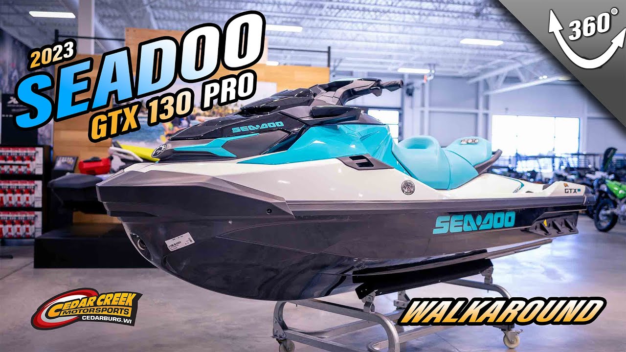 Walkaround | 2023 Sea-Doo GTX 130 Pro - YouTube