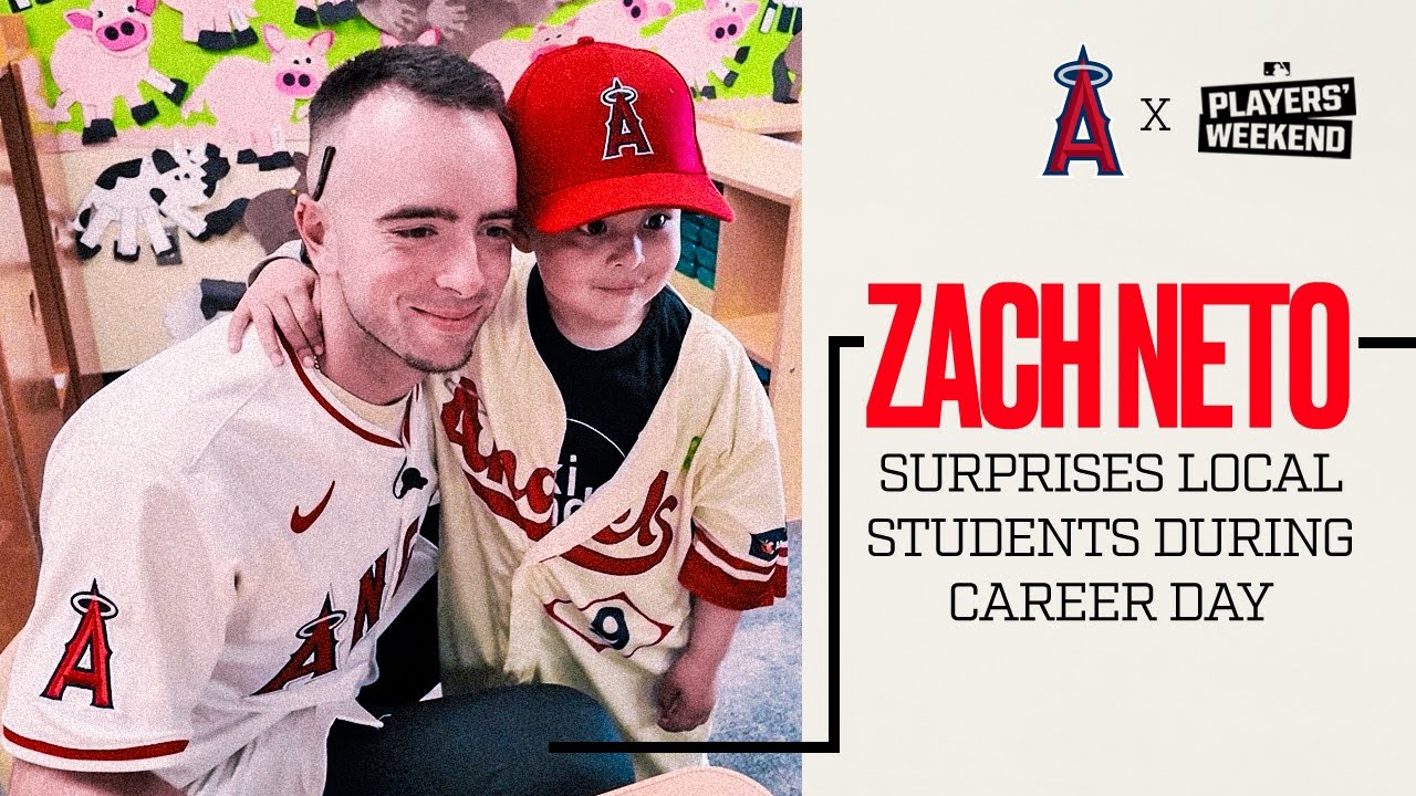 Zach Neto's Career Day Surprise - YouTube