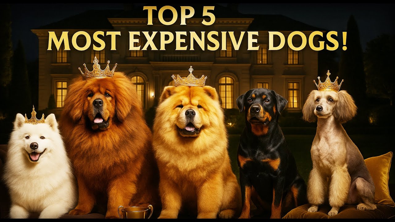 Million Dollar Dogs: Meet Earth's Priciest Pups - YouTube