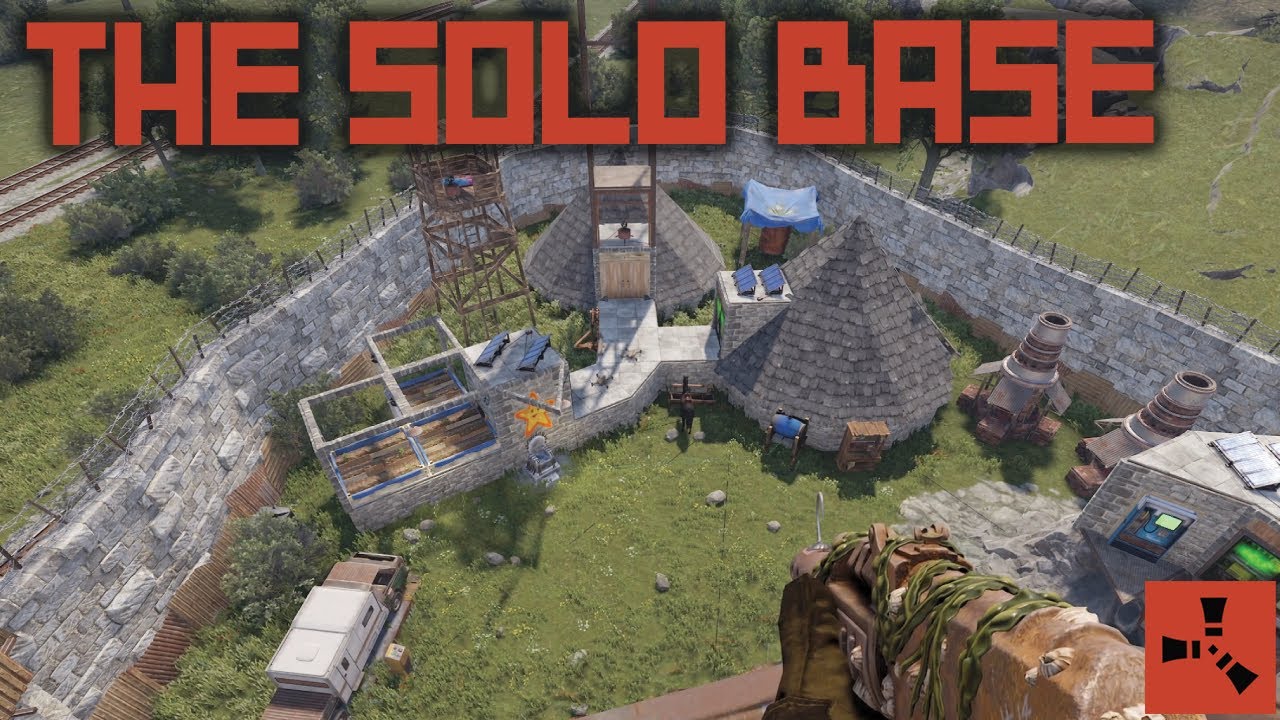 The Ultimate Solo Base in Rust - YouTube