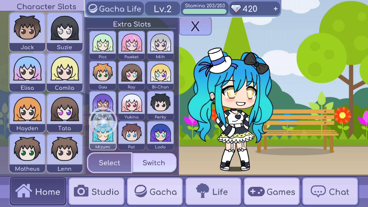 COMO TROCAR OS BONECOS PELO SLOT ( GACHA LIFE) - YouTube