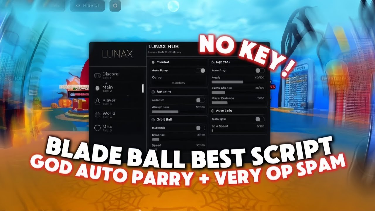 *OP* Blade Ball Best Script Op🔥| God Auto Parry, Very Op Spam, Auto ...