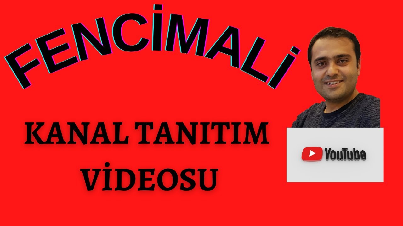 Kanal Tanitim Vİdeosu Youtube