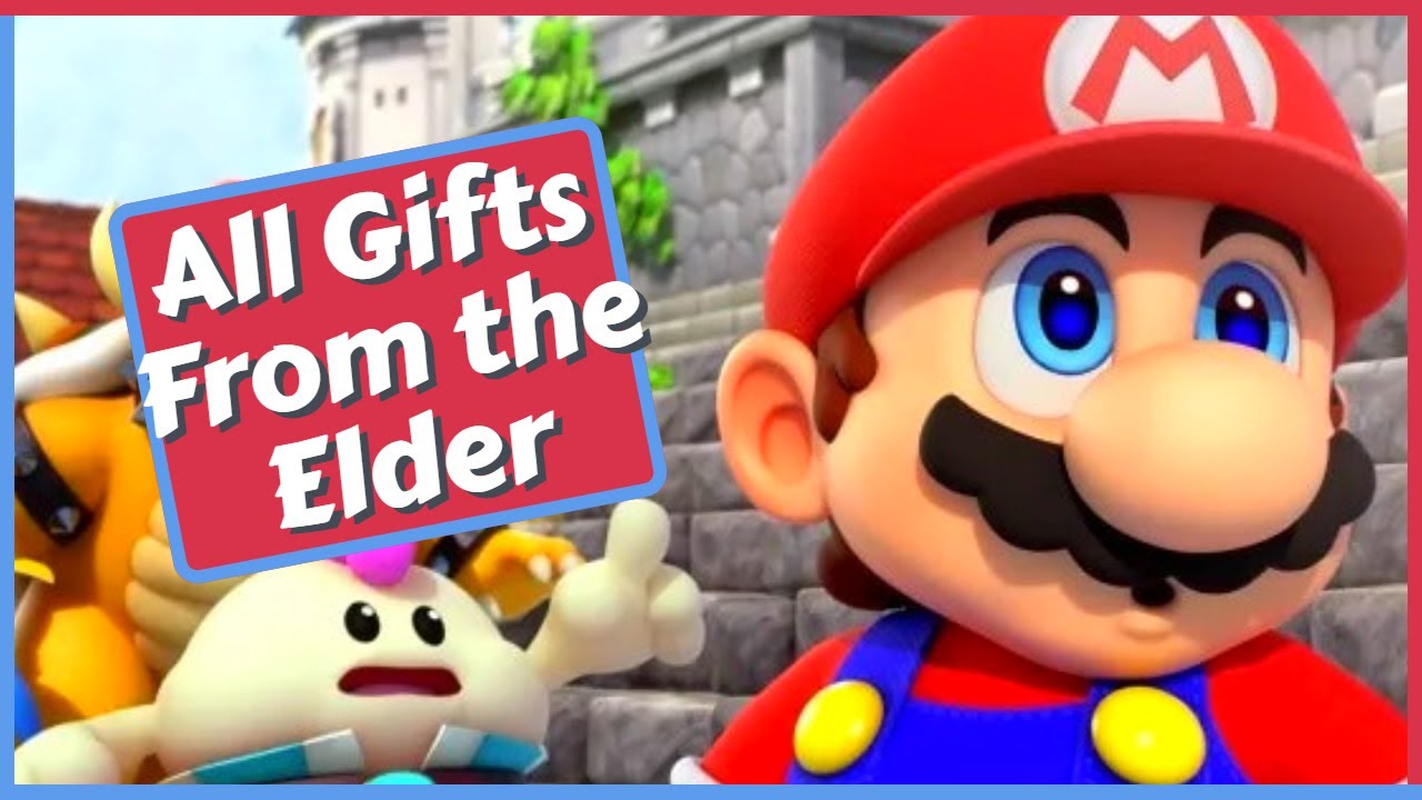 All Gifts From the Elder (DONT Tickle Him) in Super Mario RPG Remake ...