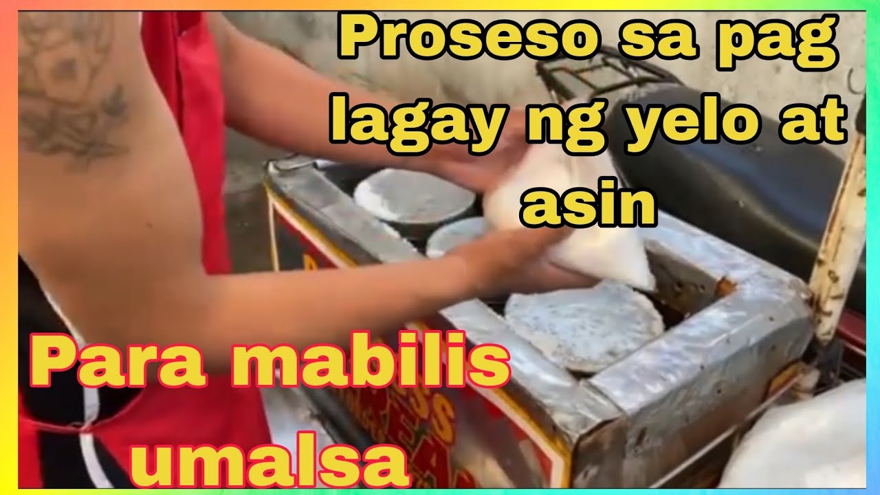 ito ang proseso sa pag lagay ng yelo at asin para mabilis umalsa - YouTube