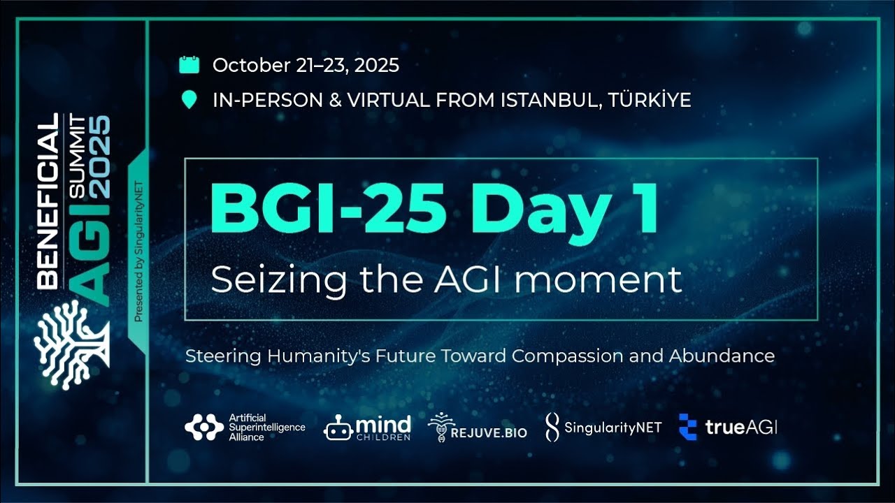 Beneficial AGI Summit 2025 | Day 1 - YouTube