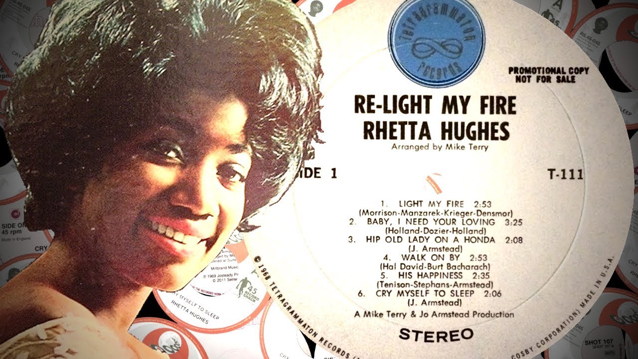 Rhetta Hughes - Cry Myself To Sleep [2:06] [Tetragrammaton LP T-111 ...