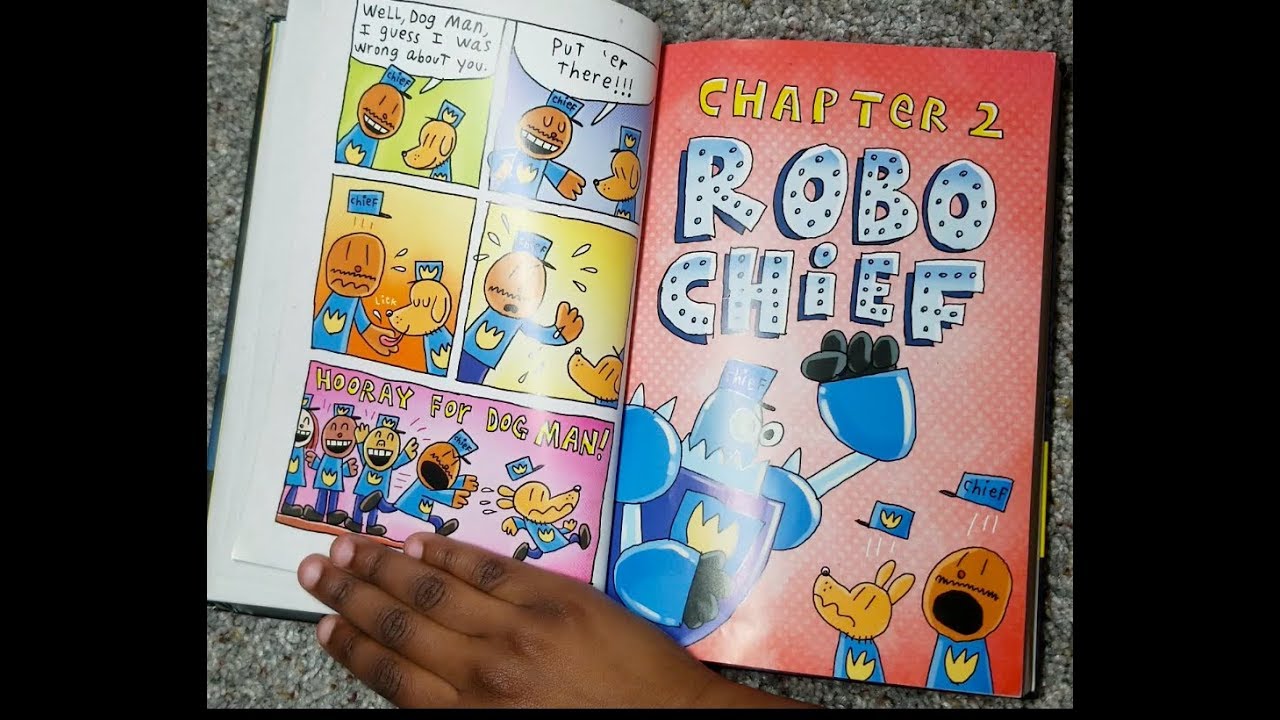 Alex Reads Dogman Book #1 To Sister (Part 2) - YouTube