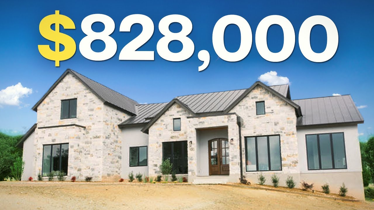 Inside A $828,000 NEW Ranch Style Texas Home | Luxury House Tour - YouTube