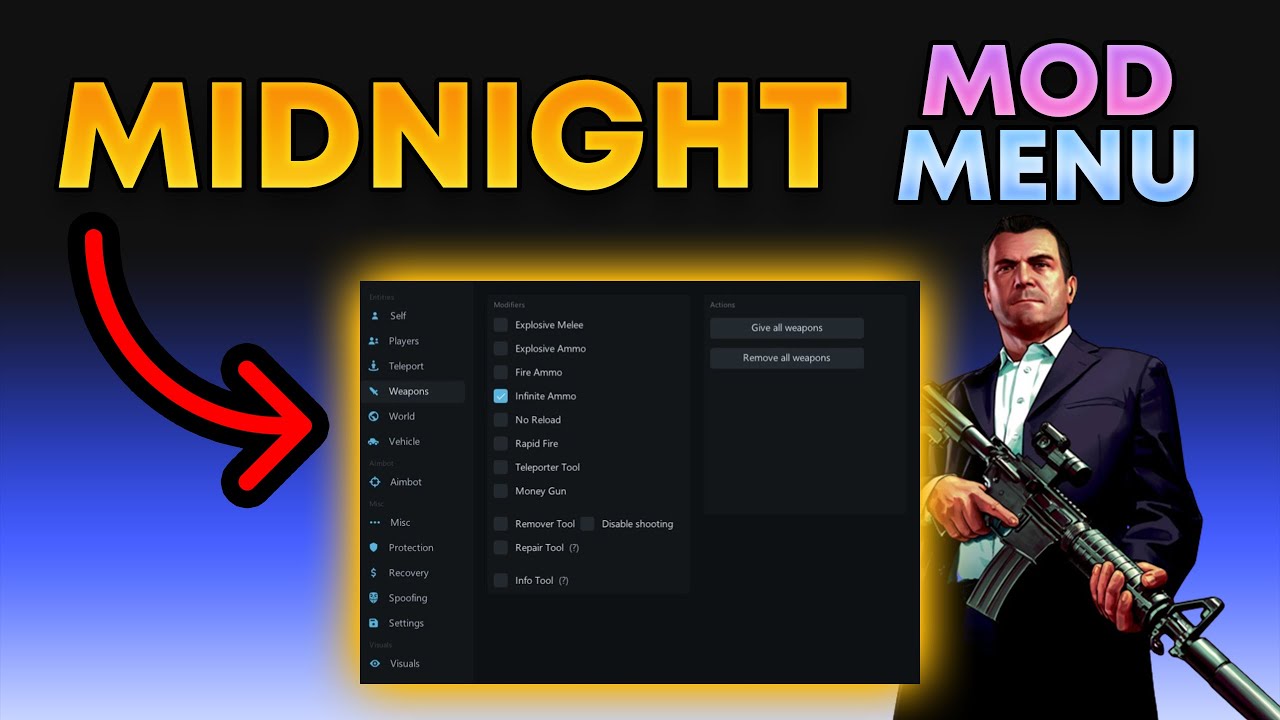 🔥 GTA 5 ONLINE MIDNIGHT MOD MENU VORSTELLUNG 💯 | German Translation ...