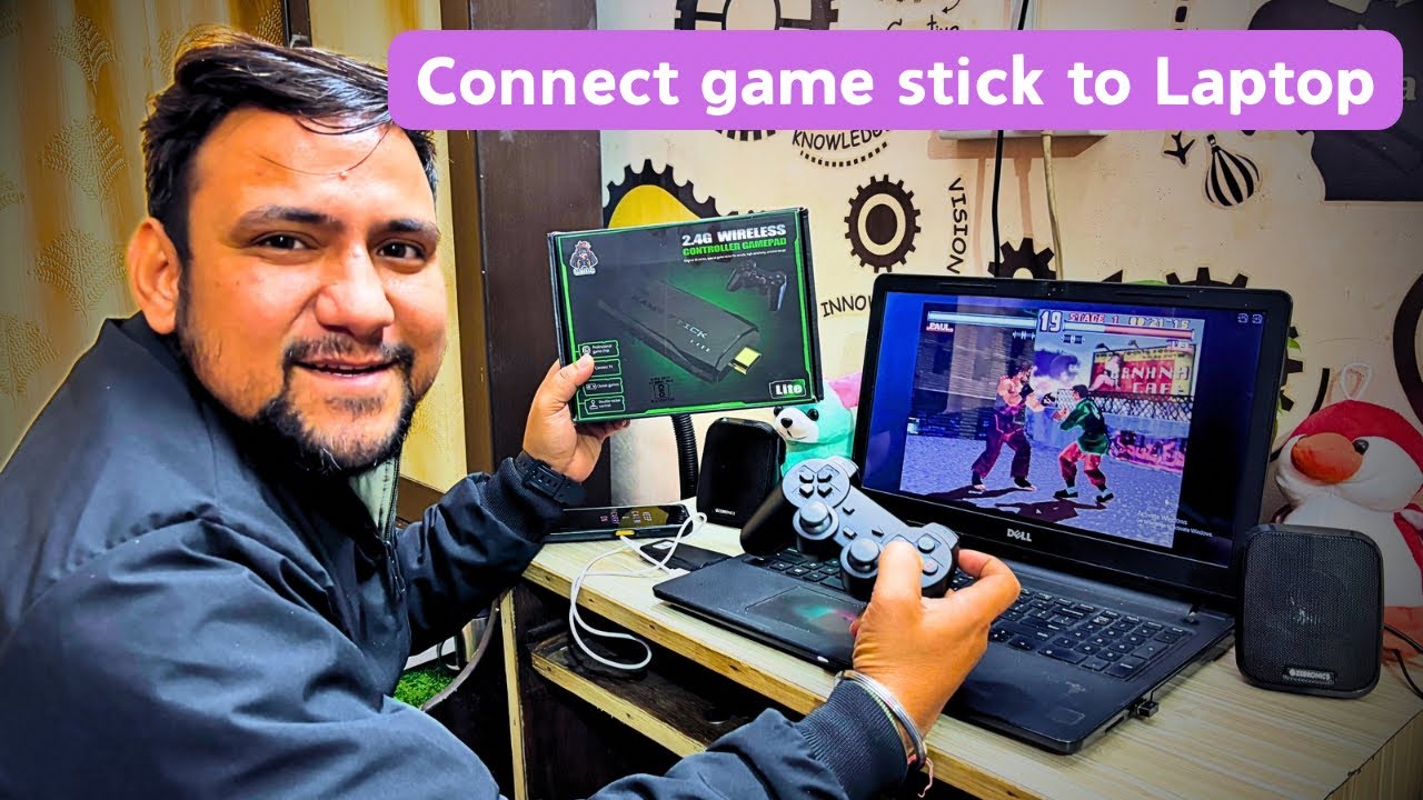 How to connect gamestick to laptop 2025, How to play retro games on ...