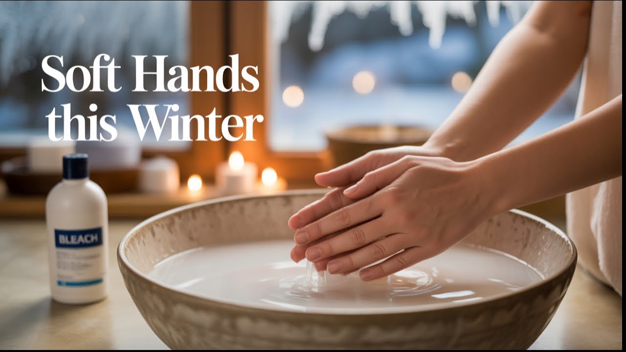 Bleach for Soft Hands | Winter DIY Treatment for Bright & Smooth Hands ...