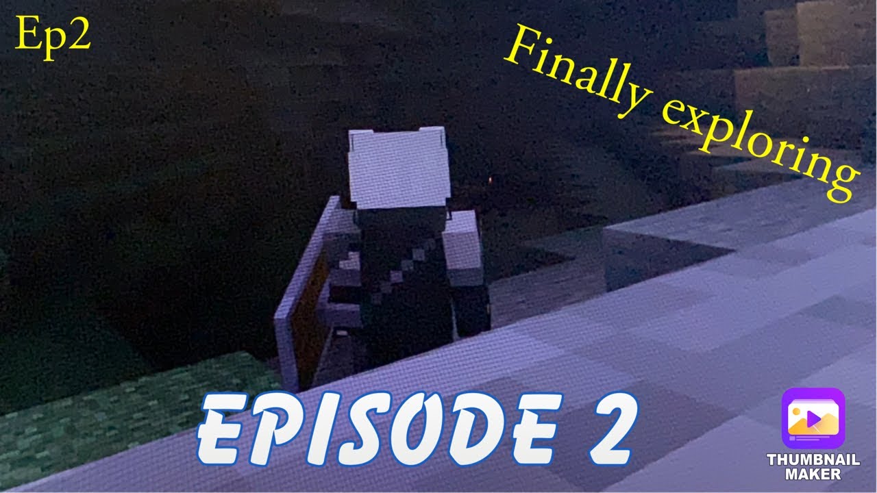Minecraft episode 2 finally exploring - YouTube