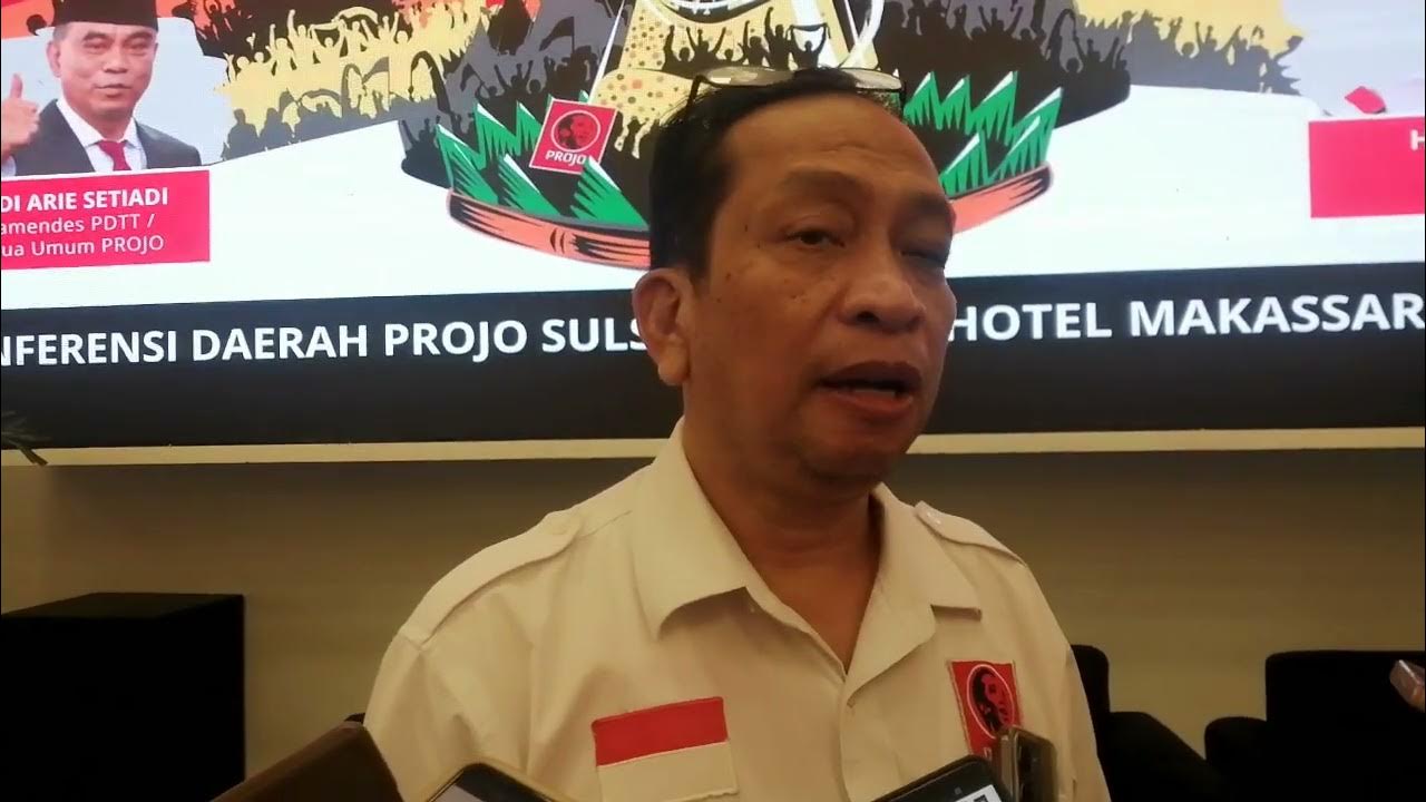 Wow Projo Sulsel Dukung Prabowo Airlangga Capres Cawapres Ri 2024 1