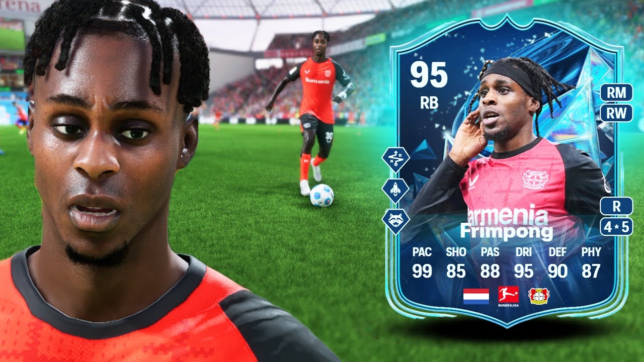 95 TOTS HONORABLE MENTIONS FRIMPONG SBC PLAYER REVIEW | FC 25 ULTIMATE ...