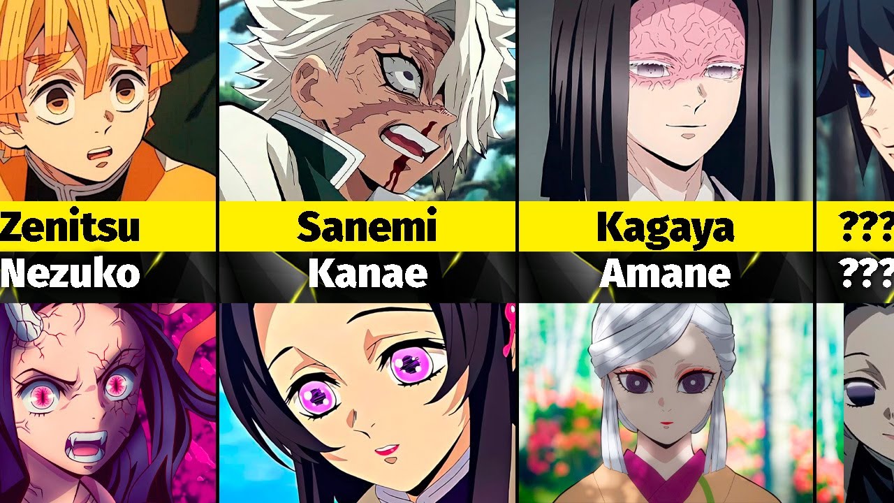 Demon Slayer Characters Couples || Vibe Comparison - YouTube