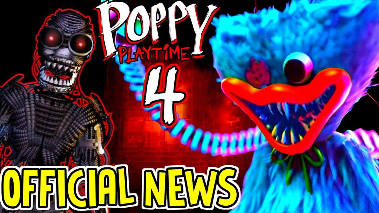 Poppy Playtime Chapter 4 - OFFICIAL ANNOUNCEMENT from DEVELOPERS with a ...