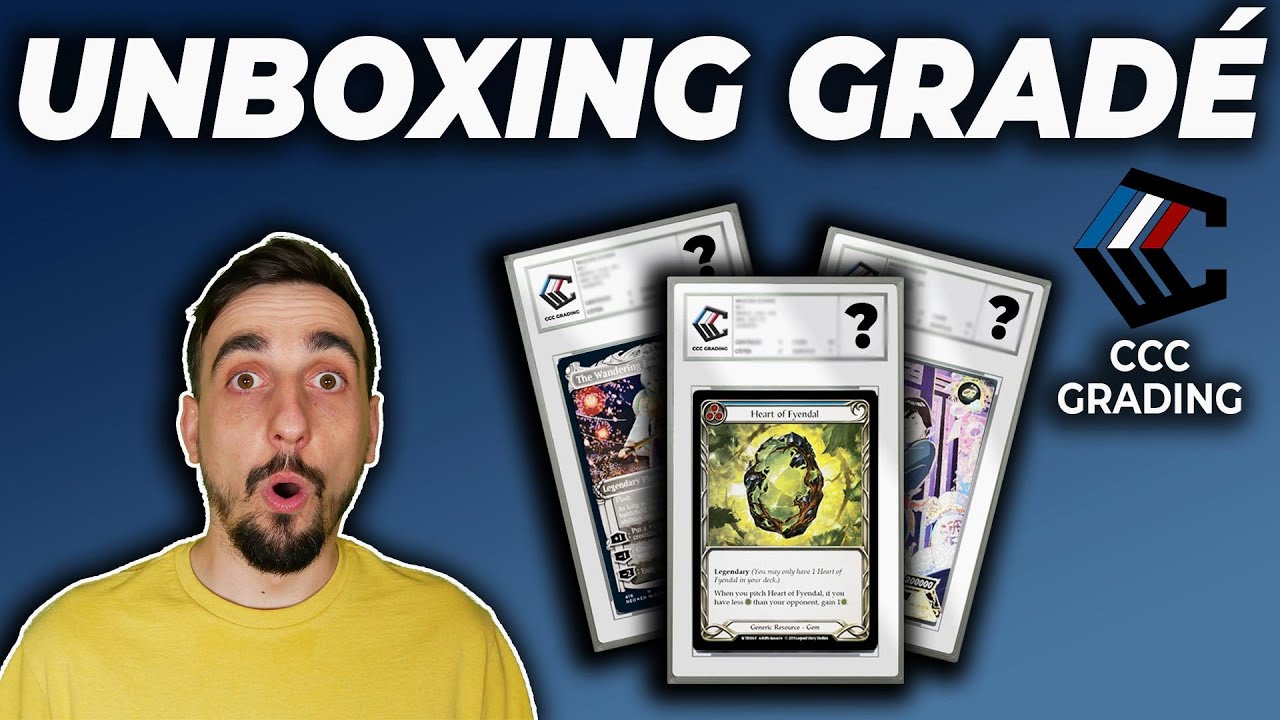 RECEPTION CARTES GRADÉES CCC GRADING ! MON PREMIER BLACK LABEL ...