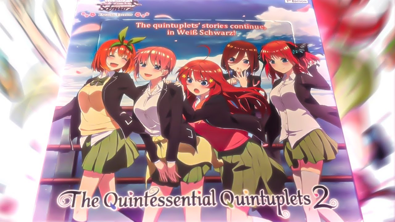 MY FIRST Quintessential Quintuplets Vol 2 Booster Box Opening!! - YouTube