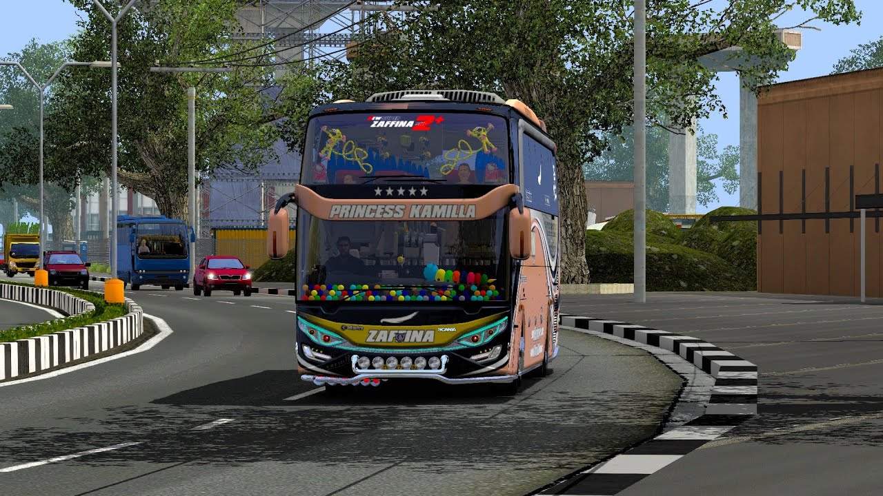 Modifikasi bus adiputro jetbus 2+ - YouTube