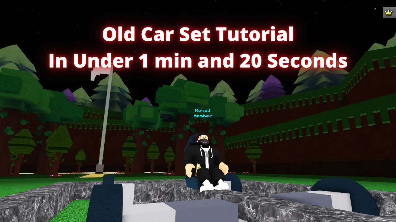 Old Car Set Tutorial In Under 1 Minute and 20 Second (Build A Boat ...
