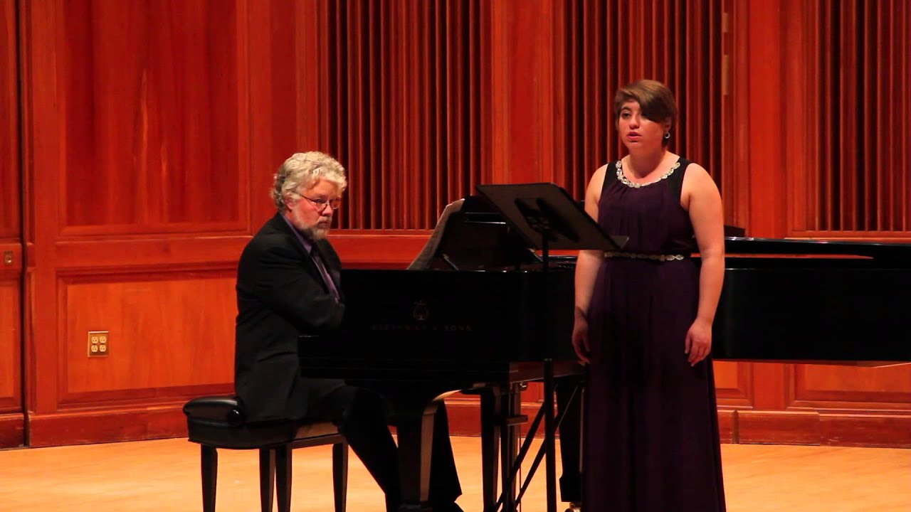 Katie Lipow sings Mirabai Songs by John Harbison (Part 2) - YouTube