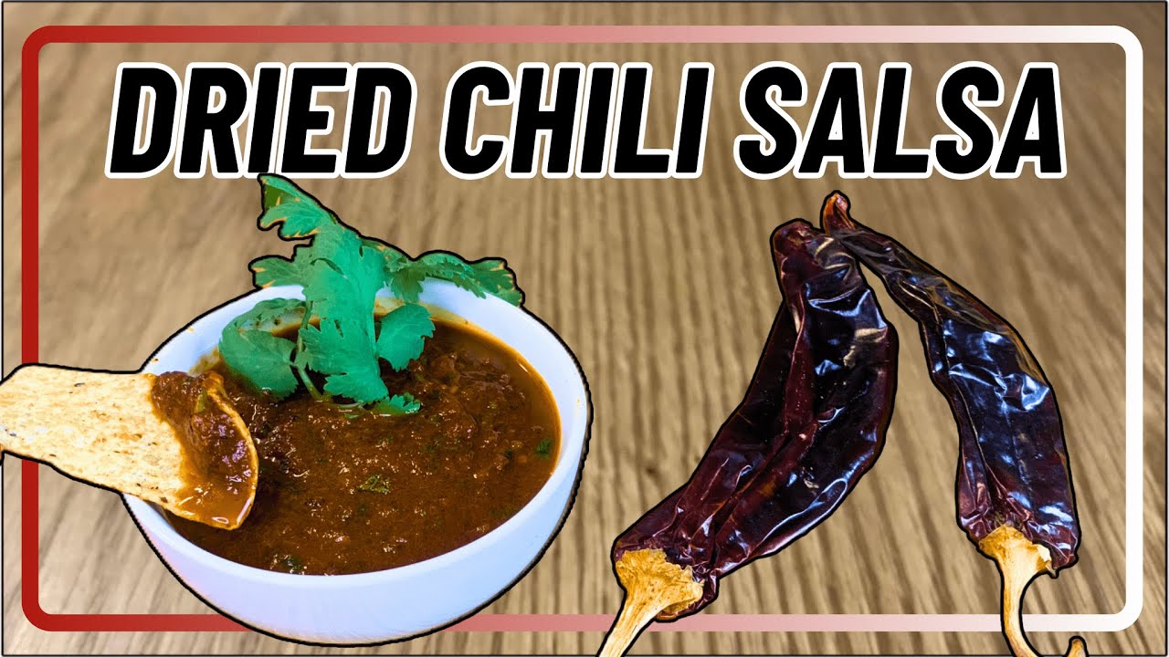Salsa Roja Recipe - Using Mexican Dried Chili (Guajillo, Poblano ...