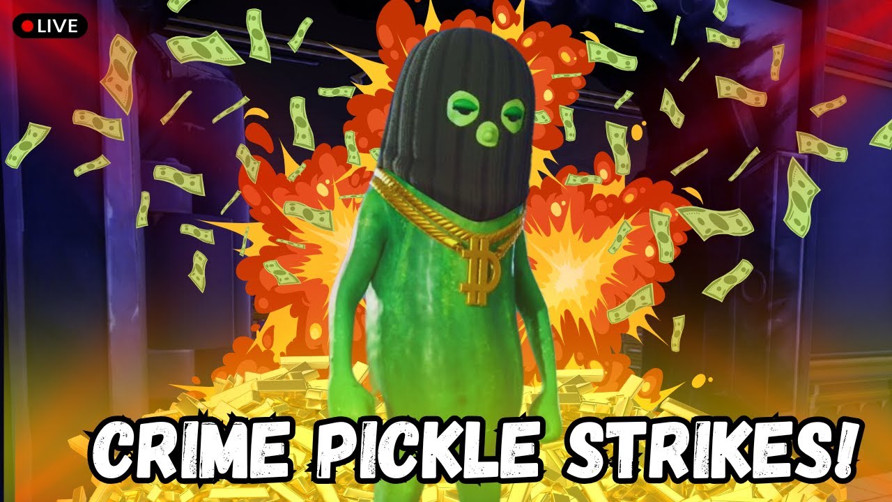 🔴 LIVE - Fortnite LAWLESS… But I’m the Crime Pickle?! (Big Dill ...