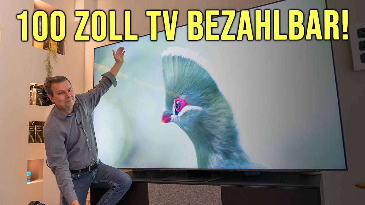 100 Zoll Jumbo TV endlich bezahlbar?! - Samsung 98" Q80C Fernseher im ...