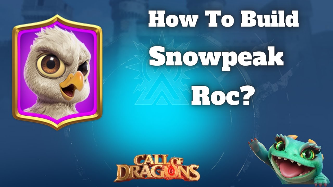 Call Of Dragons War Pets Snowpeak Roc Guide - YouTube
