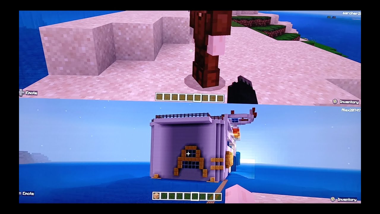Massive cruise ship sinking in Minecraft part 2 - YouTube