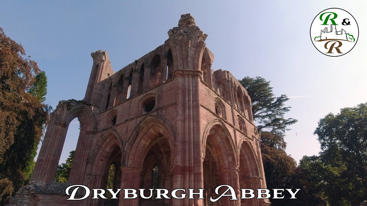 Dryburgh Abbey - destroyed three times by the English! - YouTube