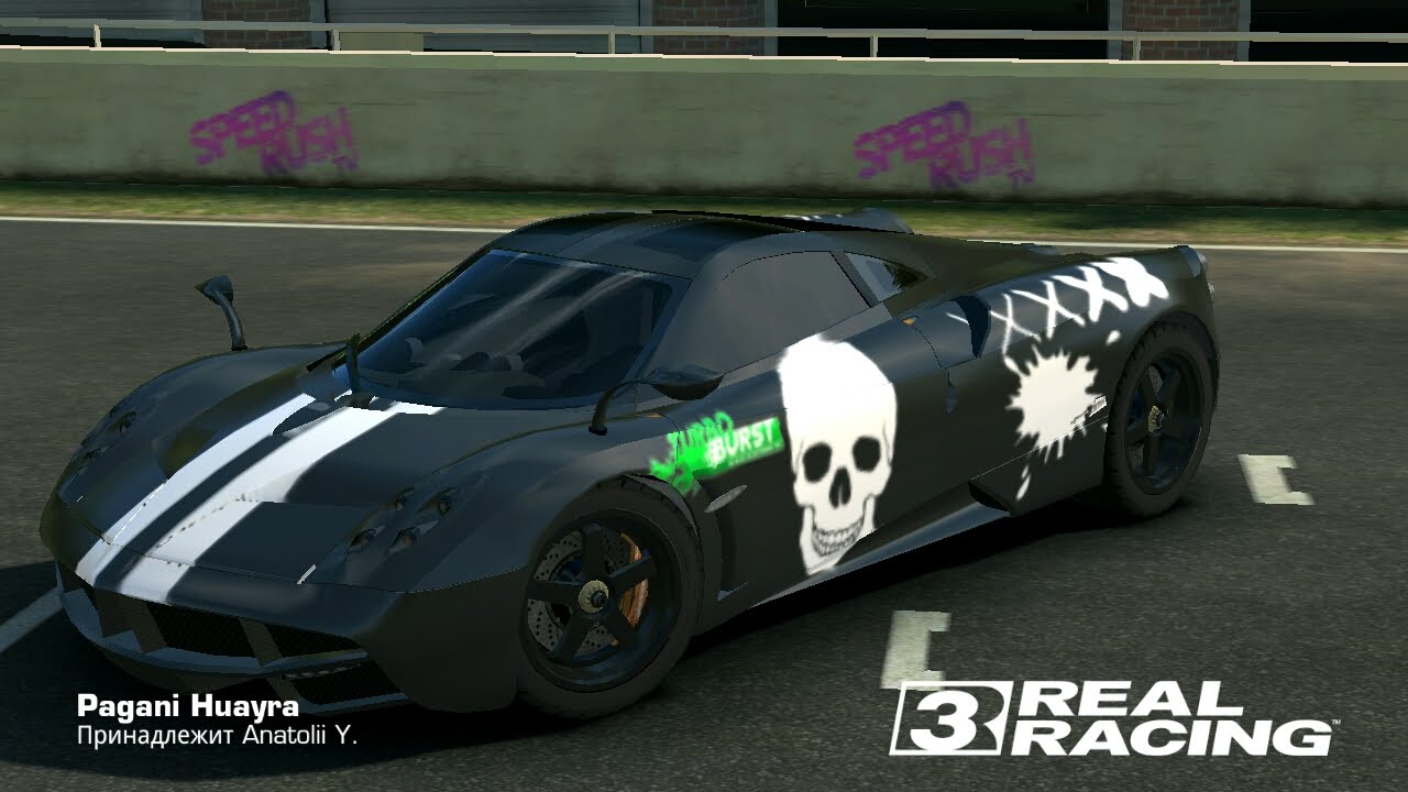 REAL RACING 3/Pagani Huayra/CRASH CARS - YouTube