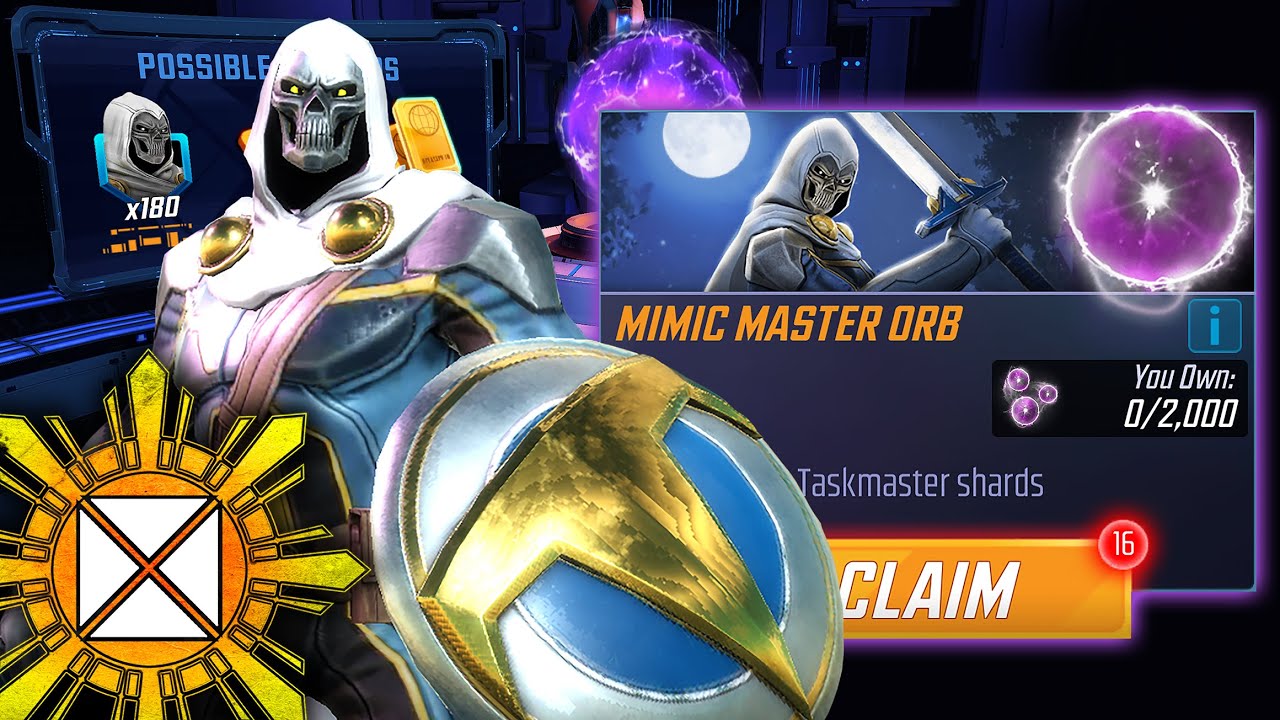 $50!!! (Mimic Master) Orb Opening [Taskmaster] - Marvel Strike Force ...