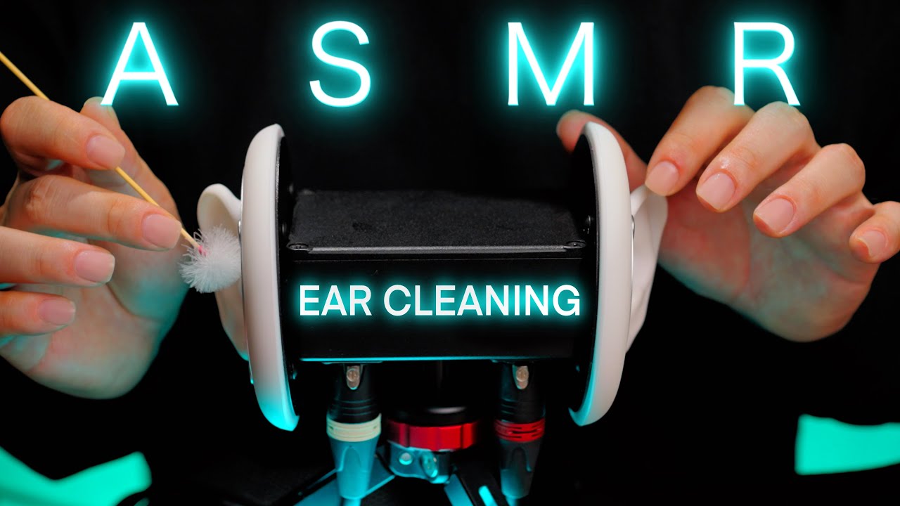 ASMR Deep Ear Attention | Ear Cleaning and Ear Massage (No Talking)😴 ...