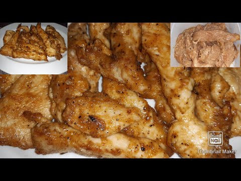 chicken nuggets in fish style || fried chicken nuggets || nuggets ...