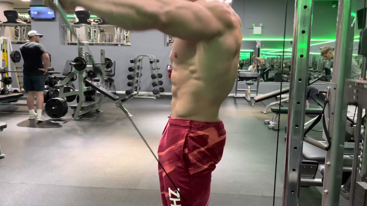Single Arm Cable Raise - YouTube